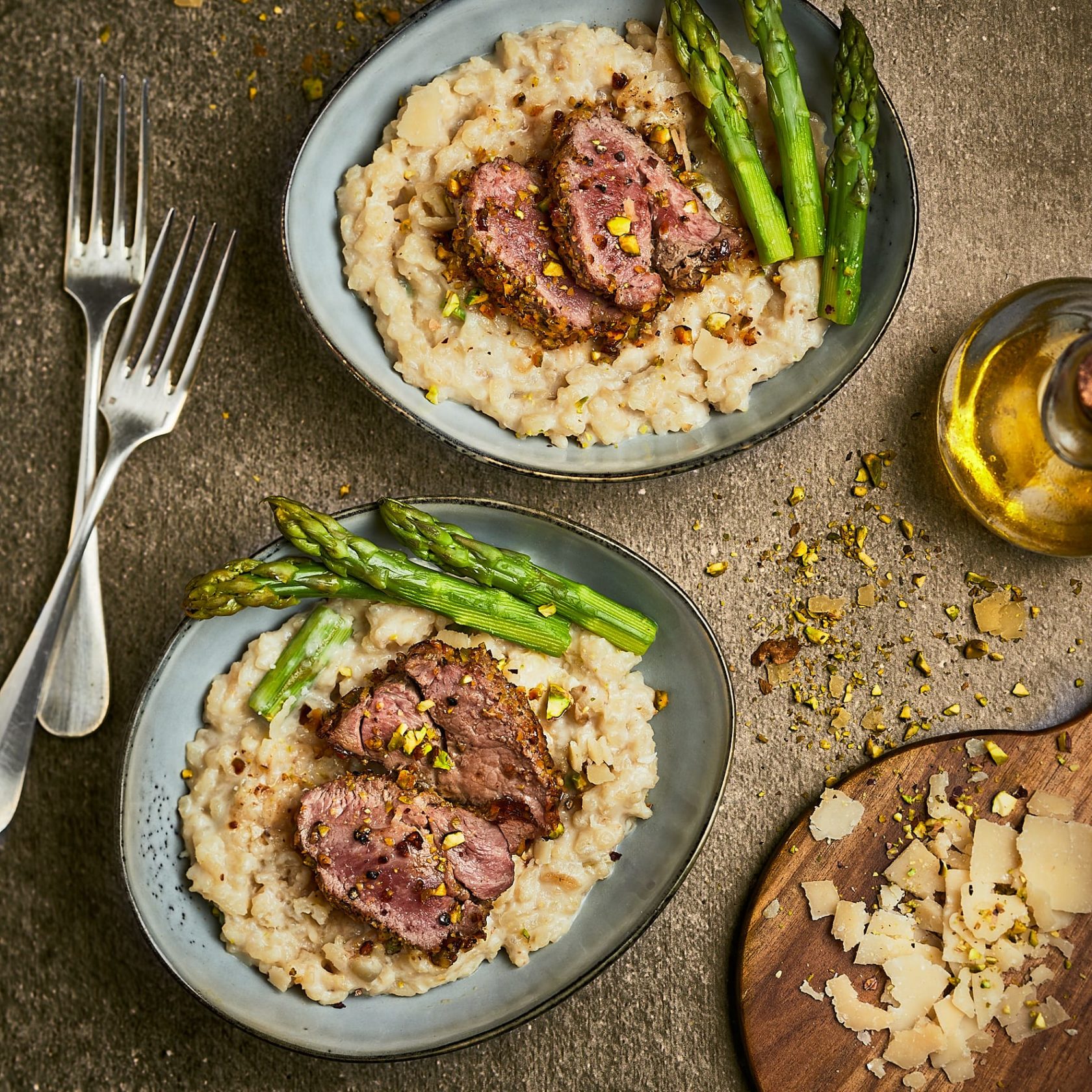 Filet d’agneau rôti au beurre et à la pistache - J'adore l'agneau